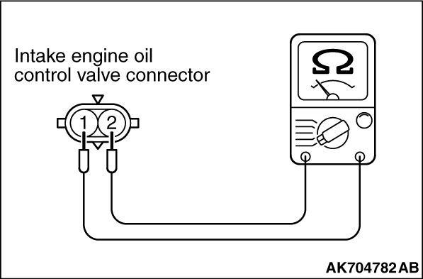 13A-ENGINE OIL CONTROL VALVE CHECK
