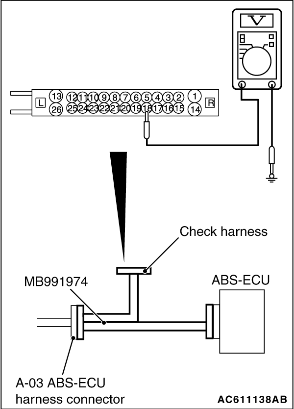 35B-DTC C100A ABNORMALITY IN FL WHEEL SPEED SENSOR CIRCUIT