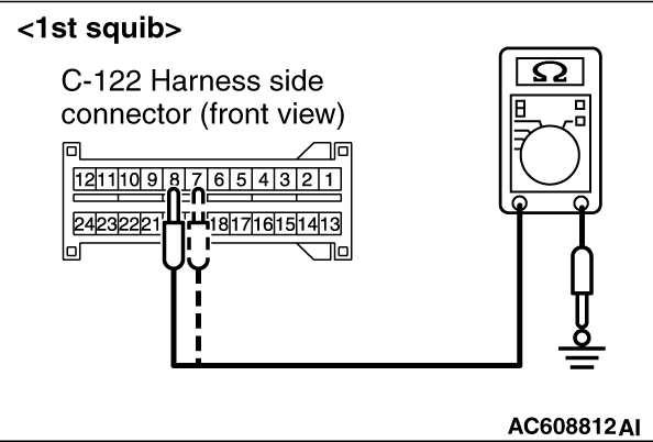 52B-DTC B1B08 FRONT PASSENGER'S SIDE AIR BAG SQUIB DRIVE CIRCUIT ...