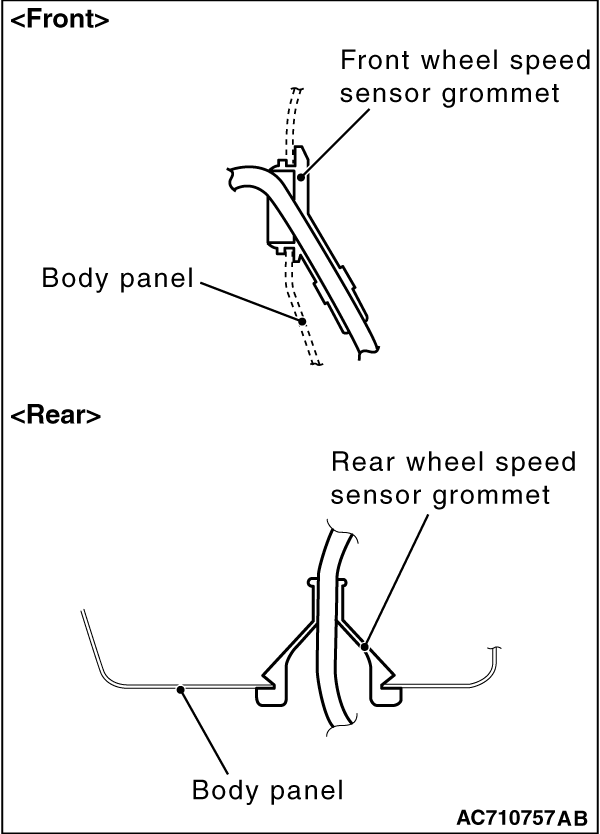 35C-WHEEL SPEED SENSOR REMOVAL AND INSTALLATION
